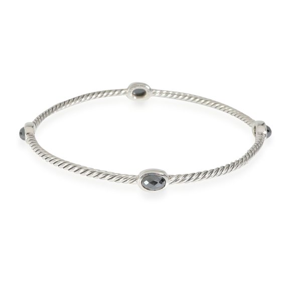 David Yurman | Bags | David Yurman Color Classics Hematite Bangle Set ...